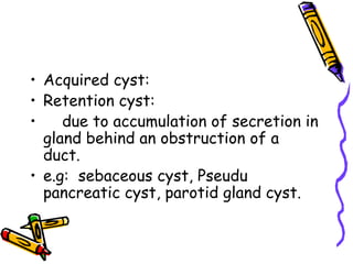 CYSTS, ULCERS & SINUSES.ppt