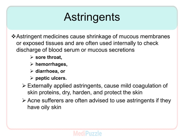 Dentistry-_Astringents.pdf | Oral care | Personal Care