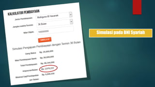 Simulasi Anuitas BNI Syariah | PPTX