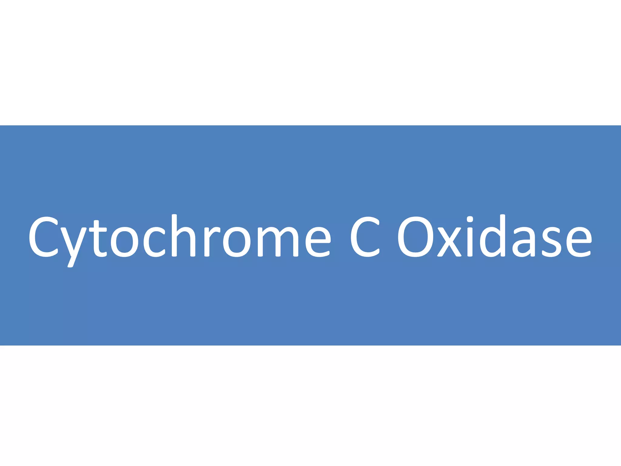 cyt c oxidase.ppt