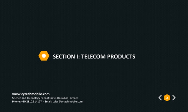 Cytech Mobile company profile and mCore platform | PPT