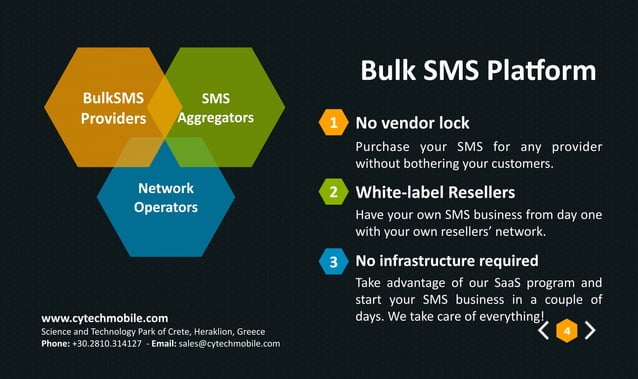 Cytech Mobile company profile and mCore platform | PPT