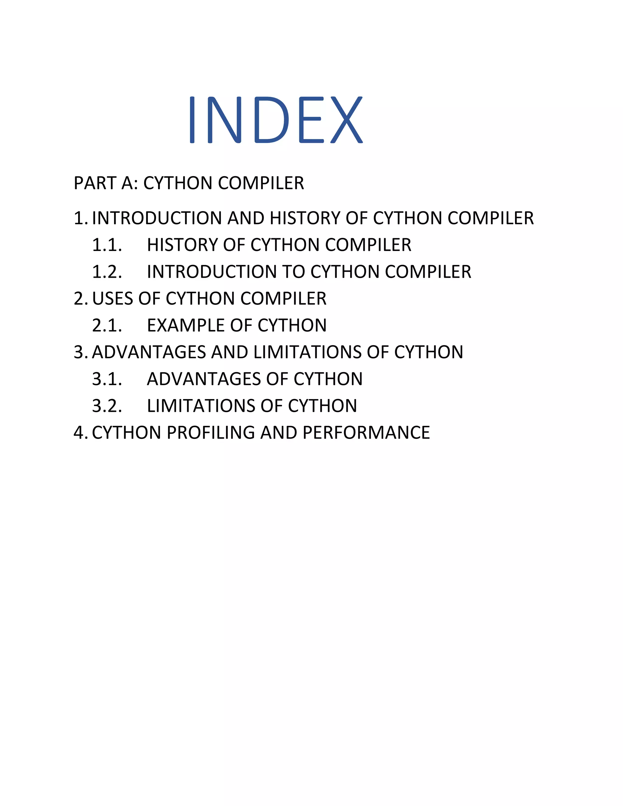 Cython compiler | PDF | Programming Languages | Computing