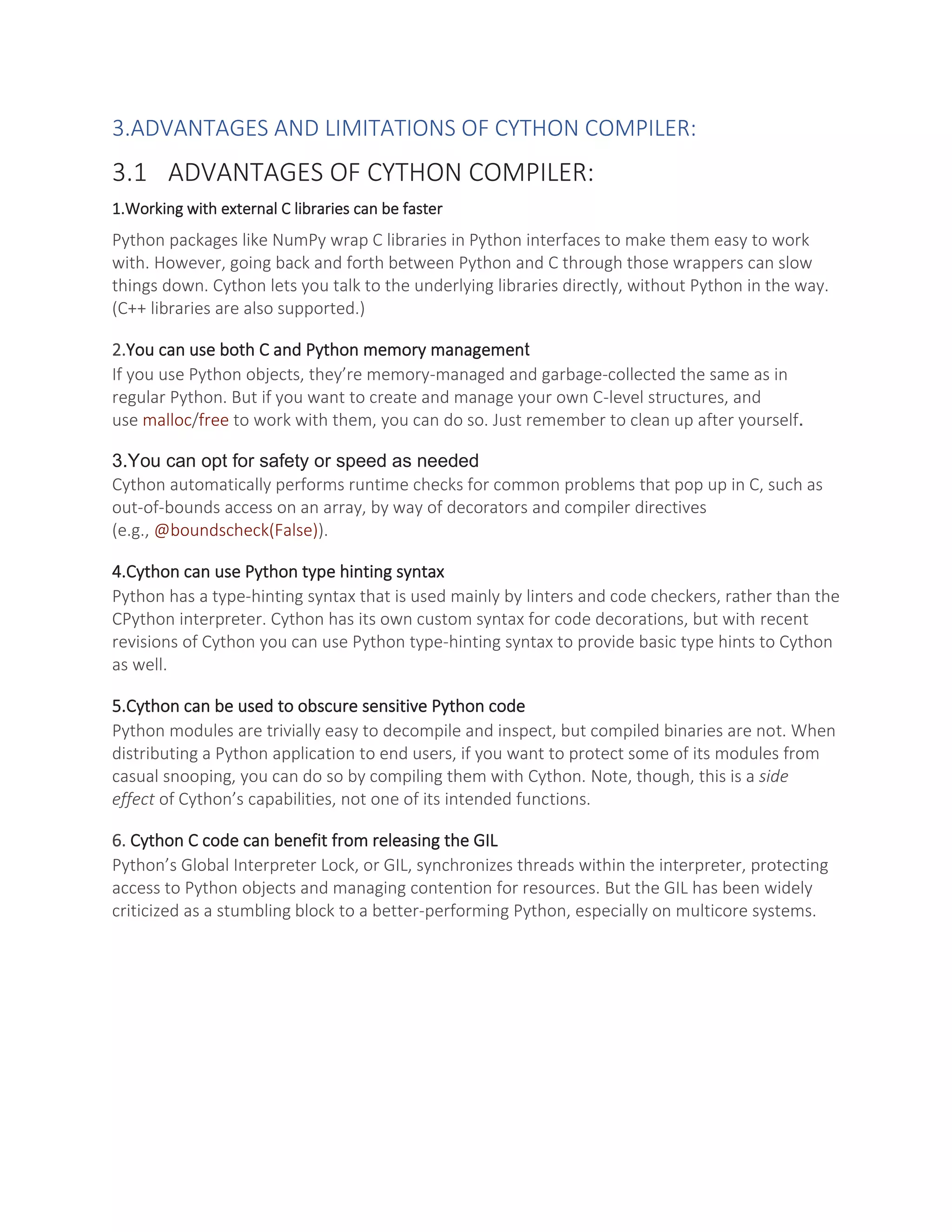 Cython compiler | PDF