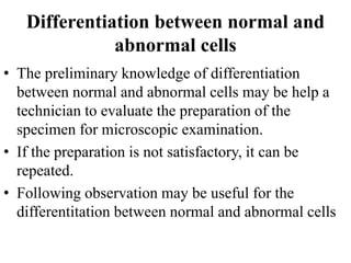 Cyto-pathology.pptx | Lung and Respiratory Health | Diseases and Conditions
