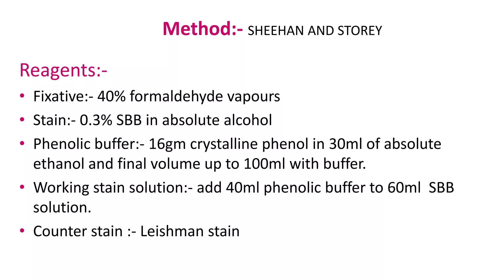 Cytochemical staining checked | PPTX