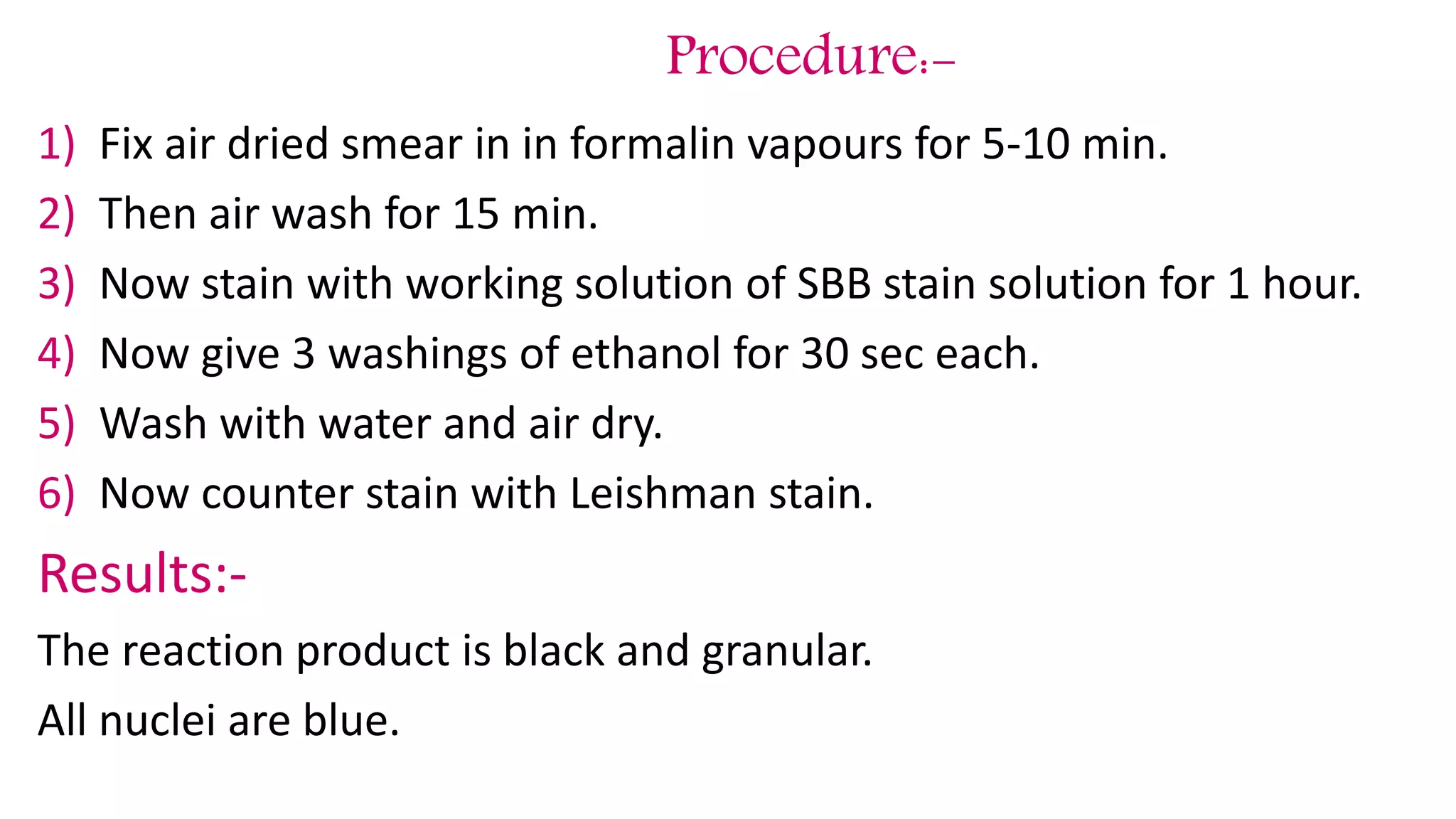 Cytochemical staining checked | PPTX