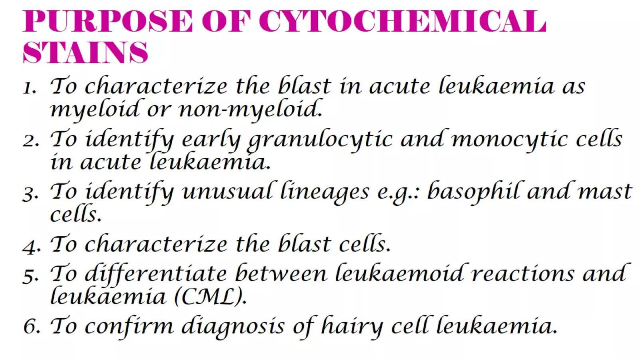 Cytochemical staining checked | PPTX