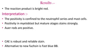 Cytochemical staining checked | PPTX