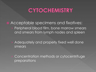 HEMATOLOGIC CYTOCHEMISTRY LAB. TESTS.pdf