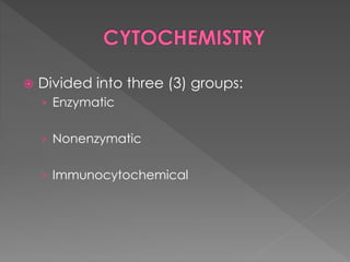 HEMATOLOGIC CYTOCHEMISTRY LAB. TESTS.pdf