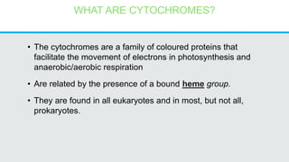 Cytochrome | PPTX