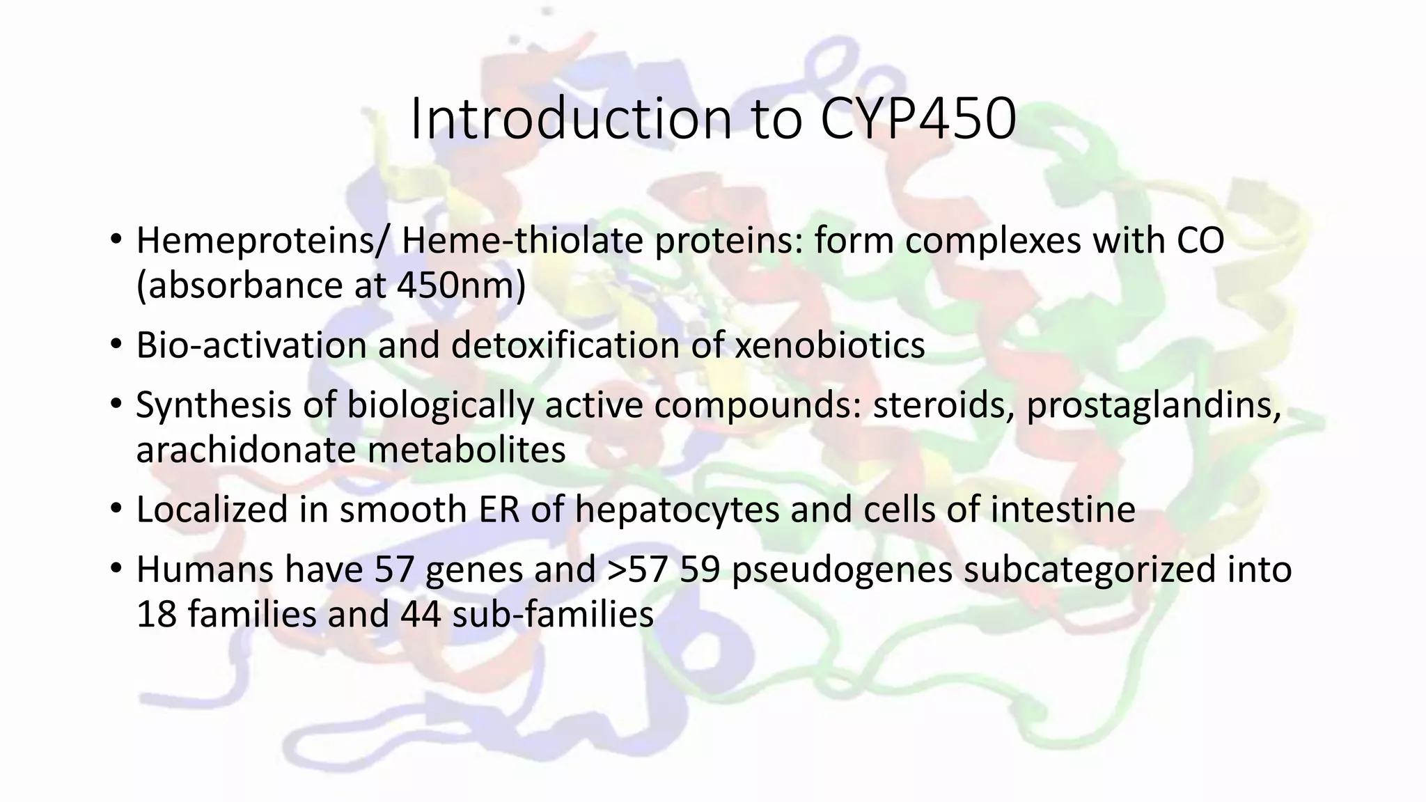 Cytochrome P450 | PPTX