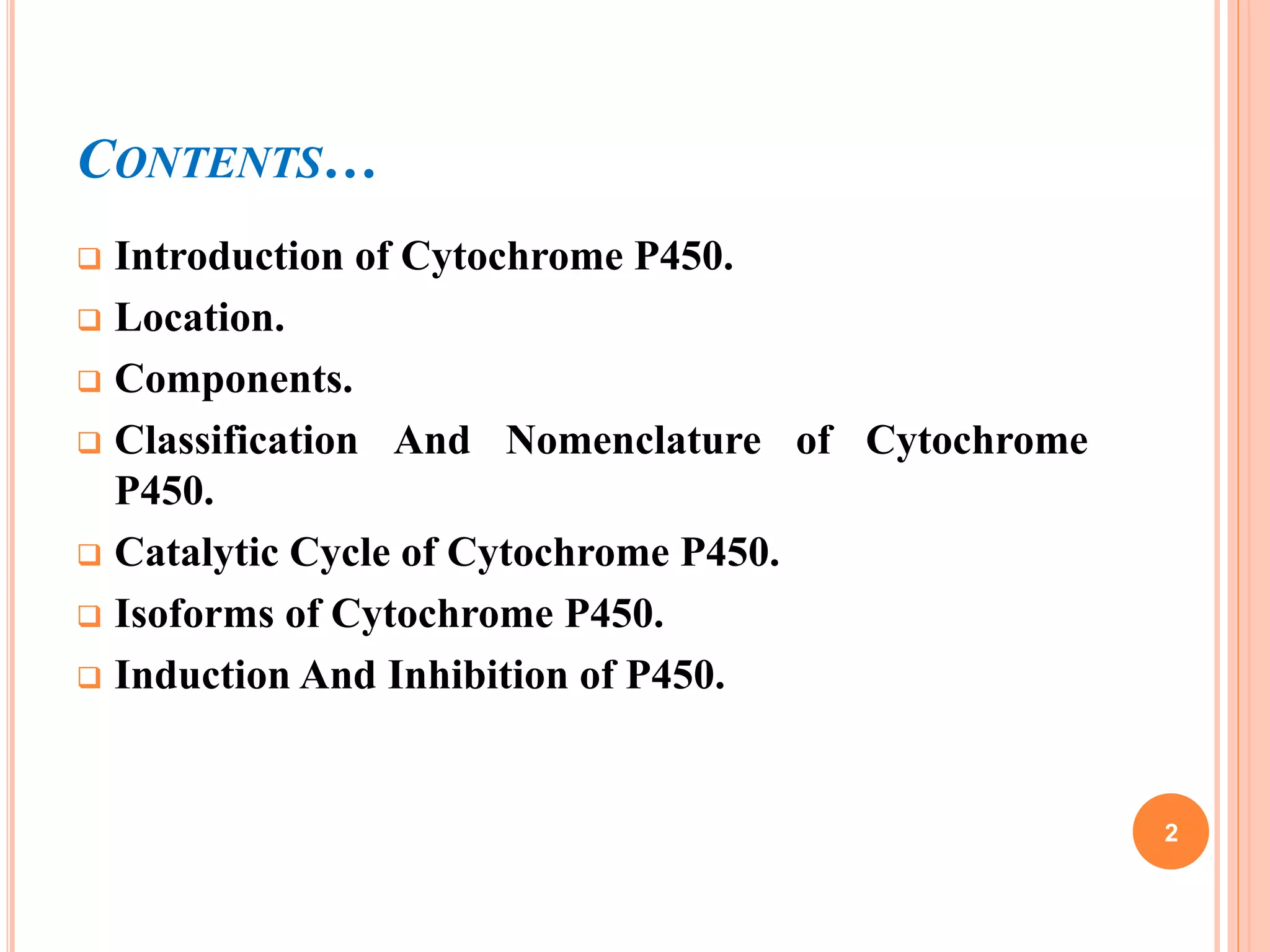 Cytochrome p450 by Faizan Deshmukh | PPTX