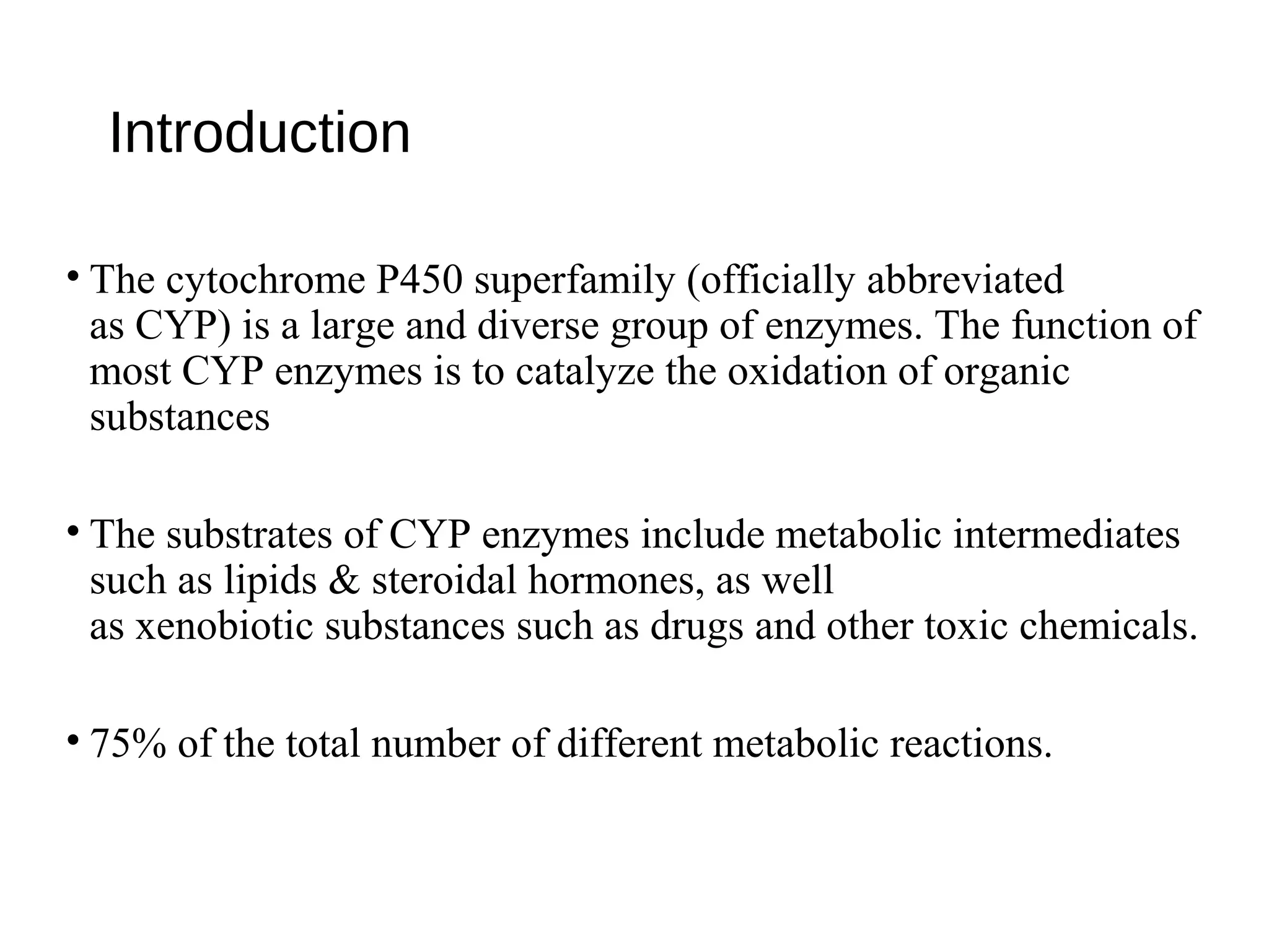 Cytochrome p450 | PPT