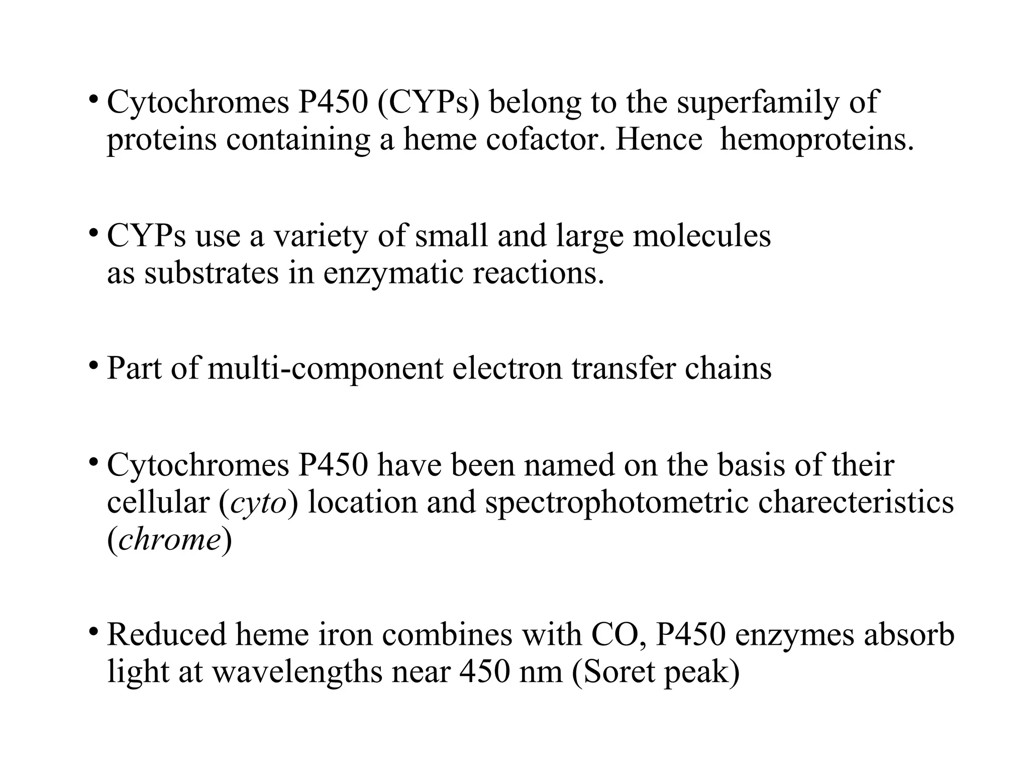 Cytochrome p450 | PPT
