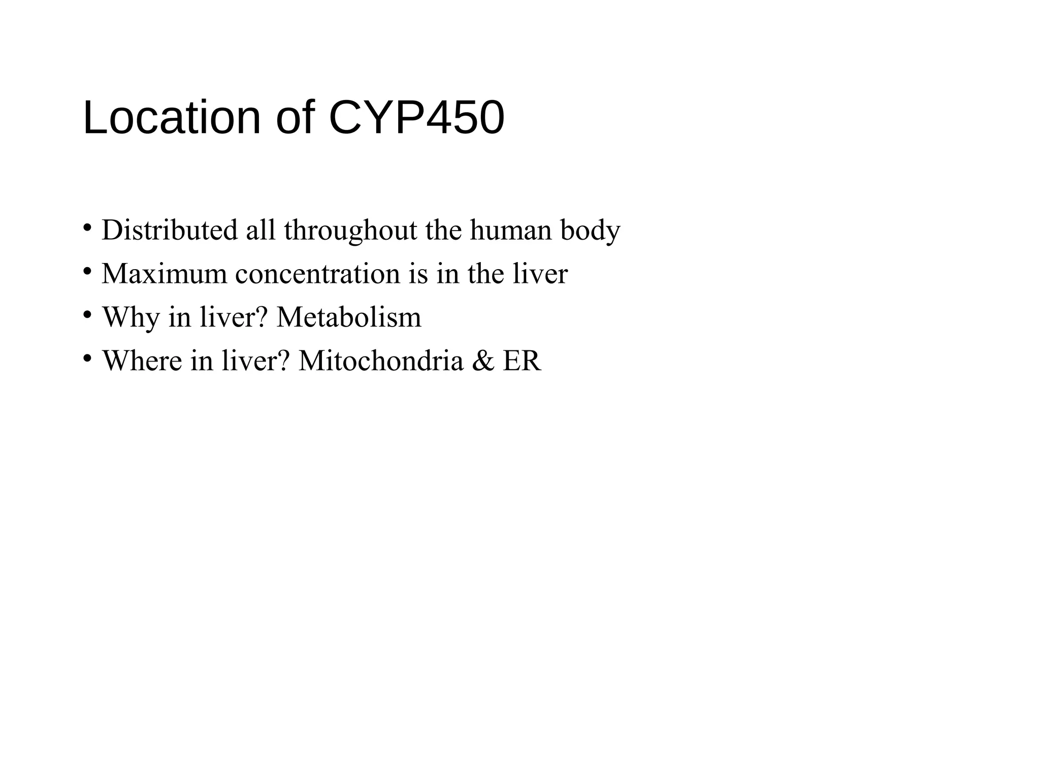 Cytochrome p450 | PPT