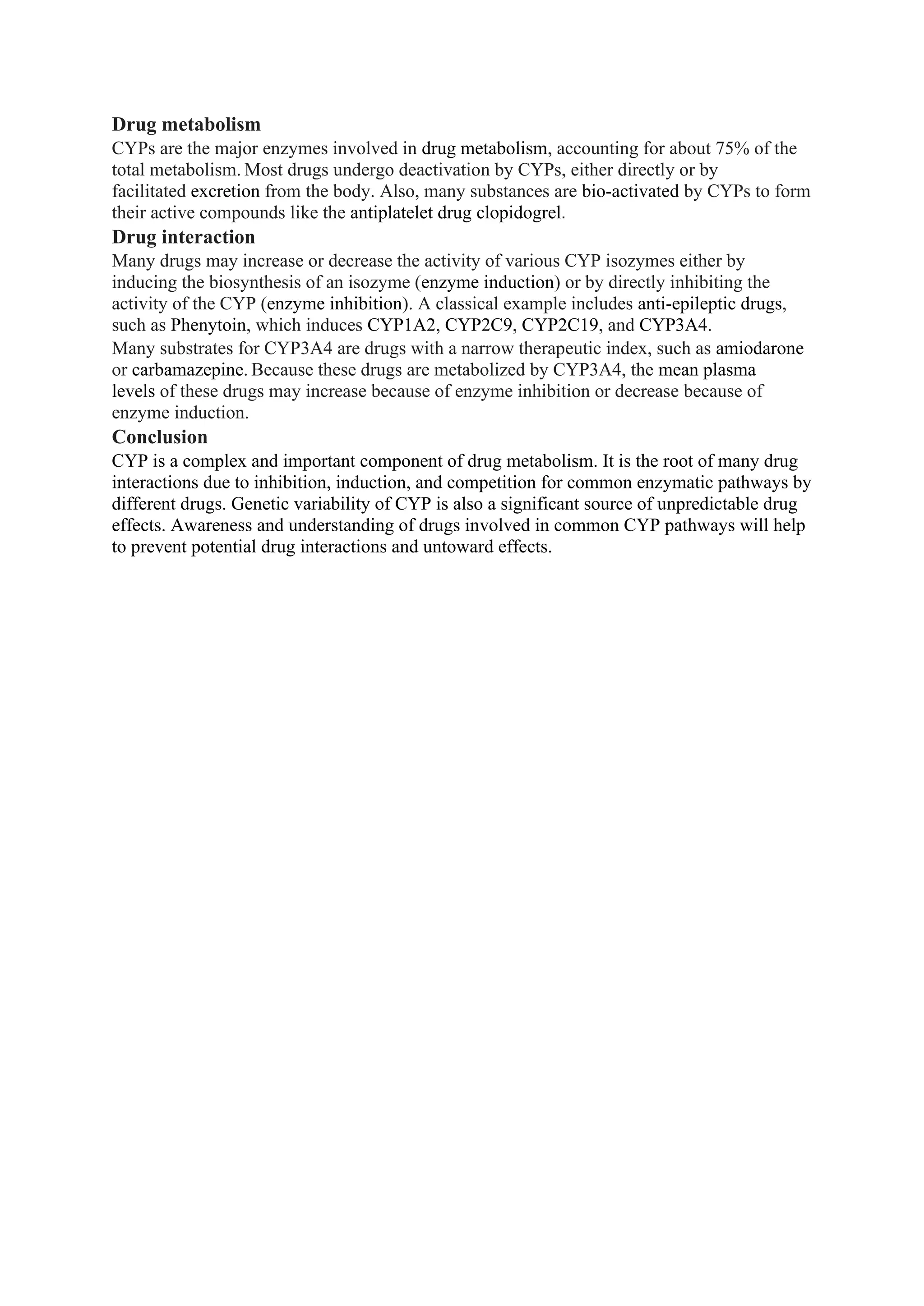 Cytochrome p450 | PDF