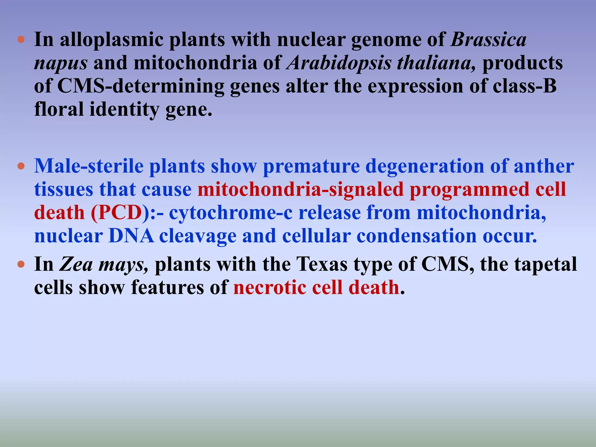 Cytoplasmic inheritance and Chloroplast engineering | PPTX