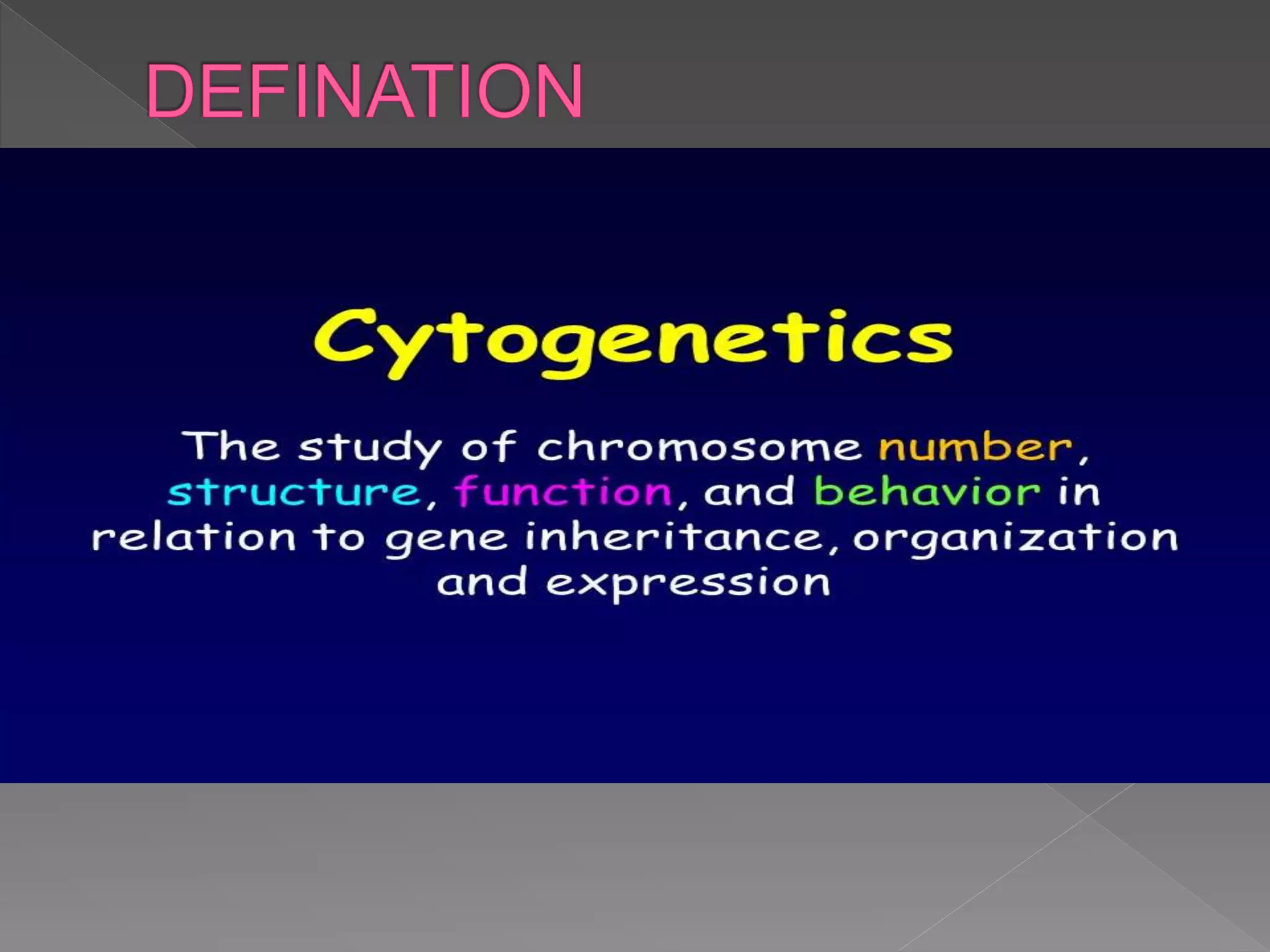 Cytogenetic method of examination prenatally | PPT