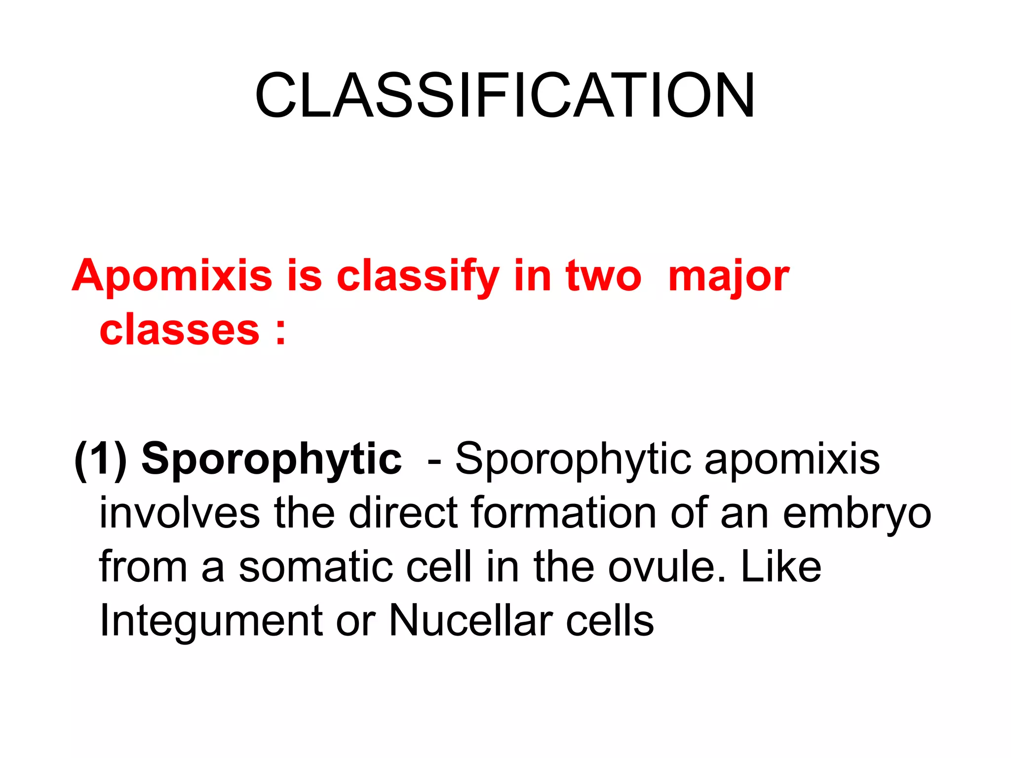Cytogenetics of apomixis by Suneel kr Gautam | PPT