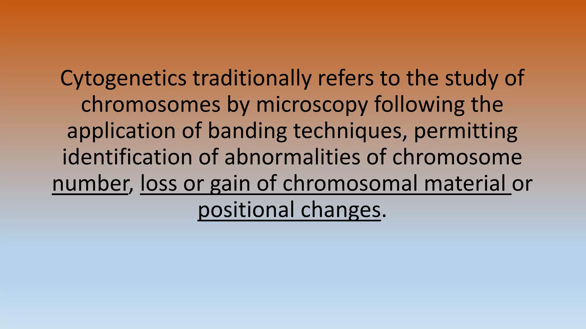Cytogenetics iscn | PPTX