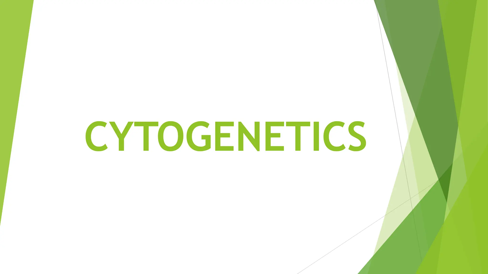 CYTOGENETICS cytogenetics abnormality.pptx