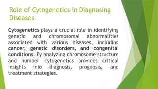 Cytogenetics of Cancer a chemical chemistry | PPT
