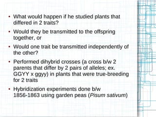 Law Of Independent Assortment Vs Law Of Segregation