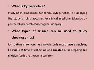 the basics of the cytogenetics techniques.ppt
