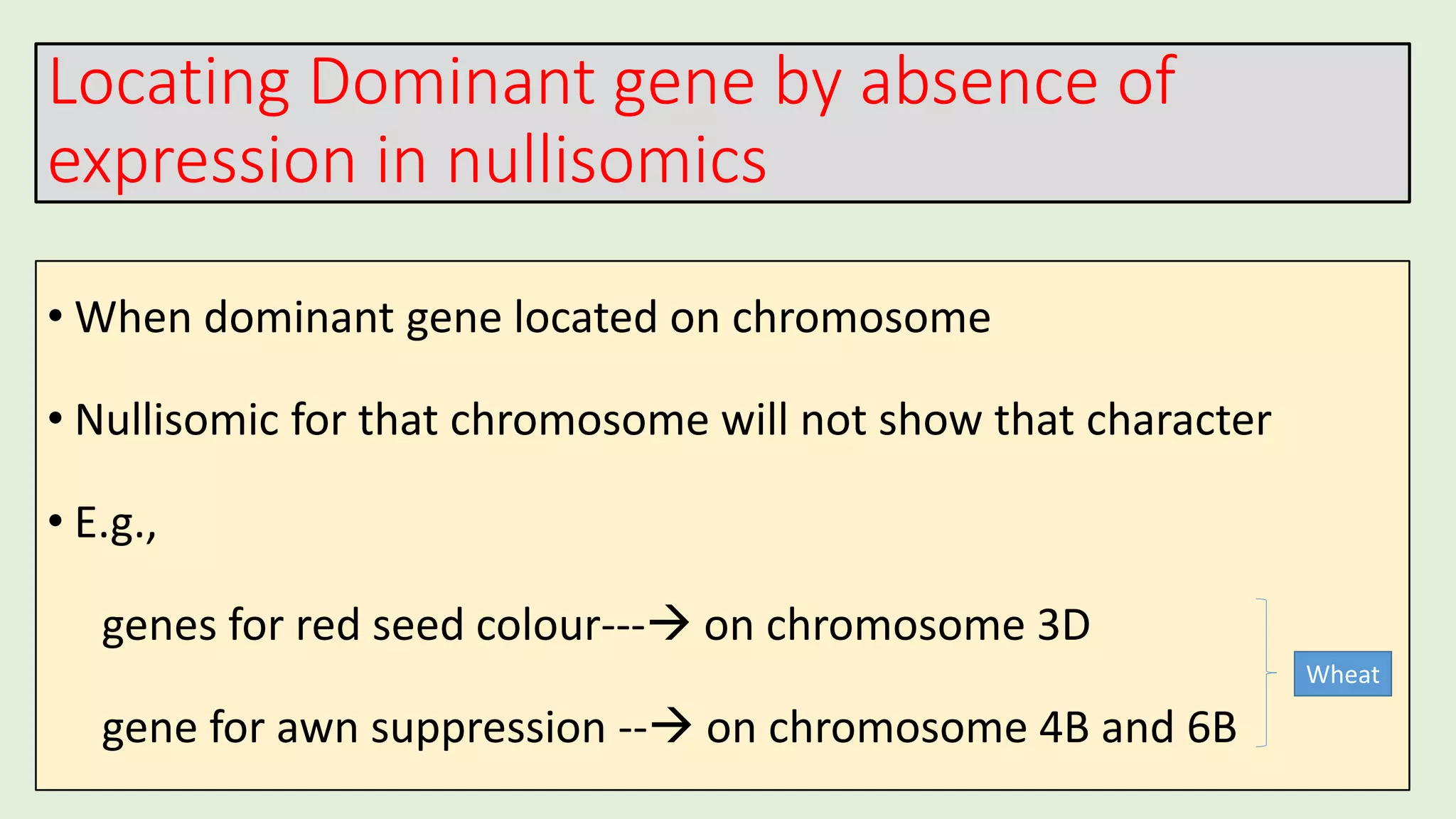 Cytogenetic techniques for gene location and transfer | PPTX