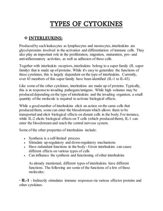 Cytokine | DOCX