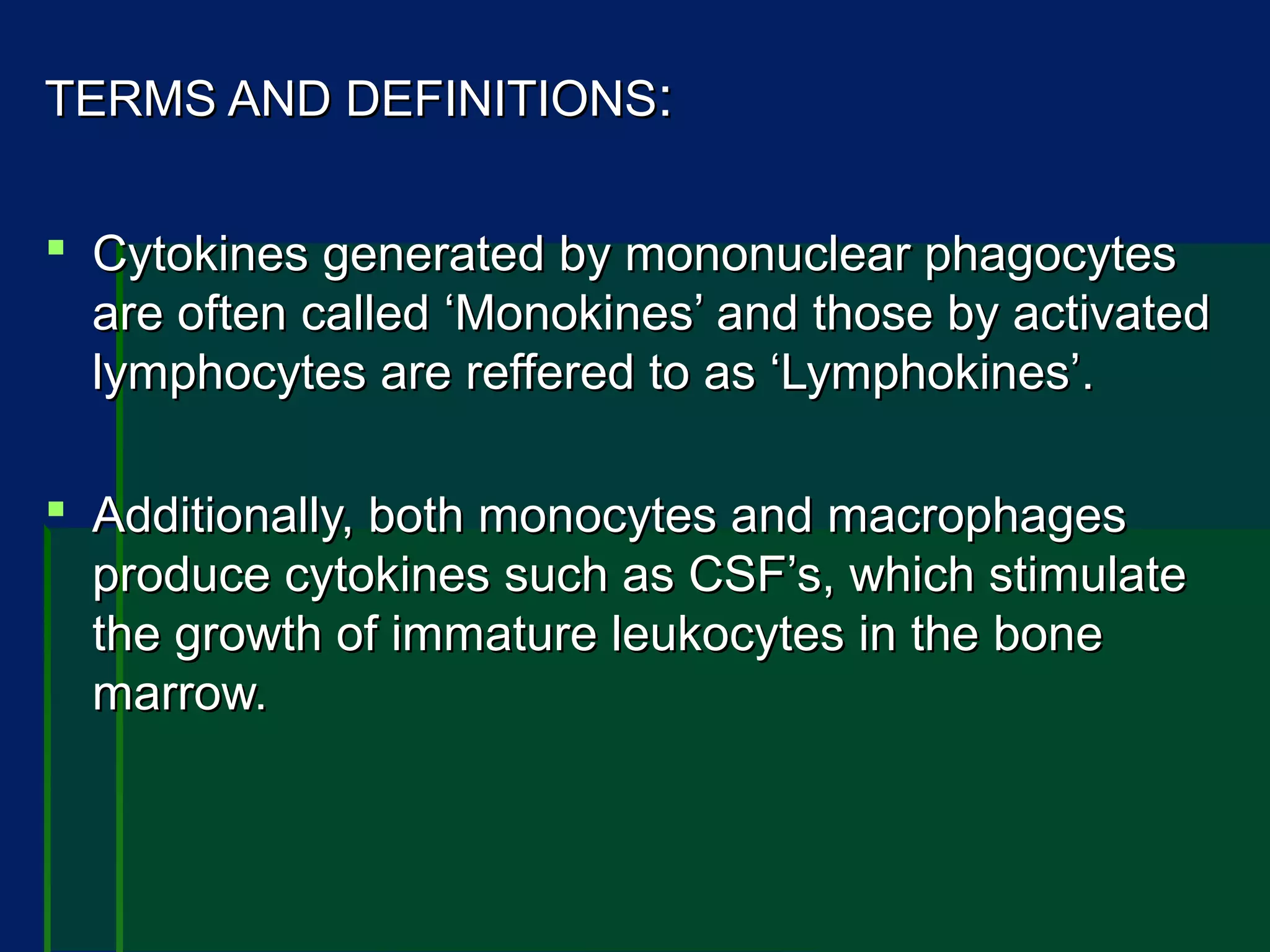 Cytokines | PPT