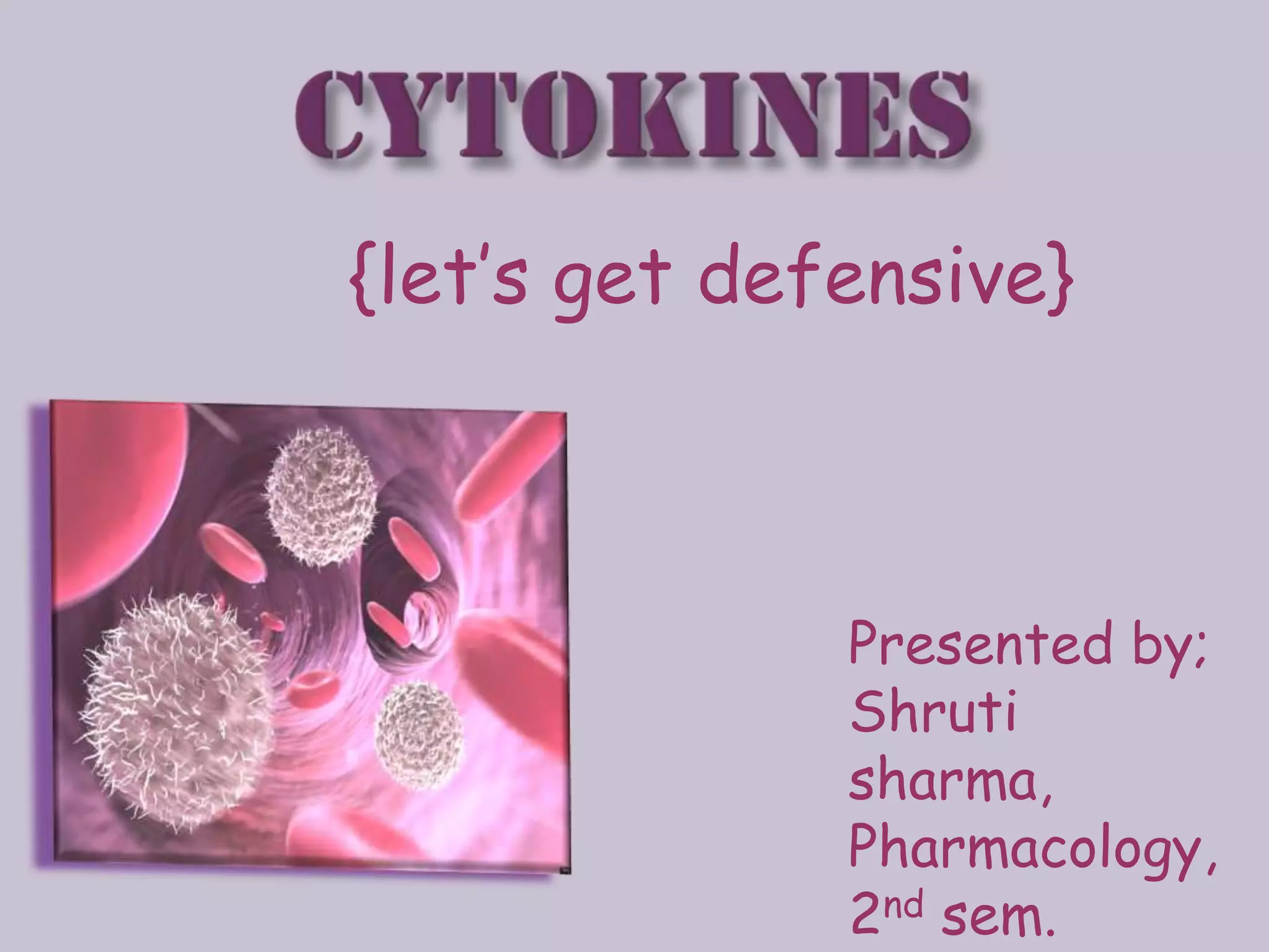 Cytokines | PPTX
