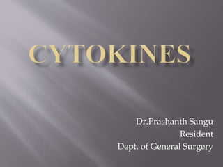 Cytokines | PPTX