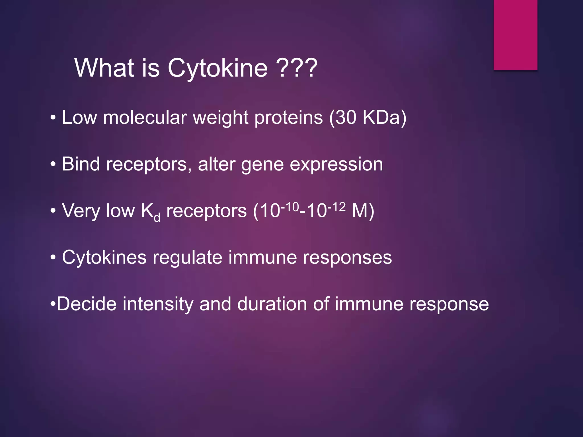 Cytokines | PPTX