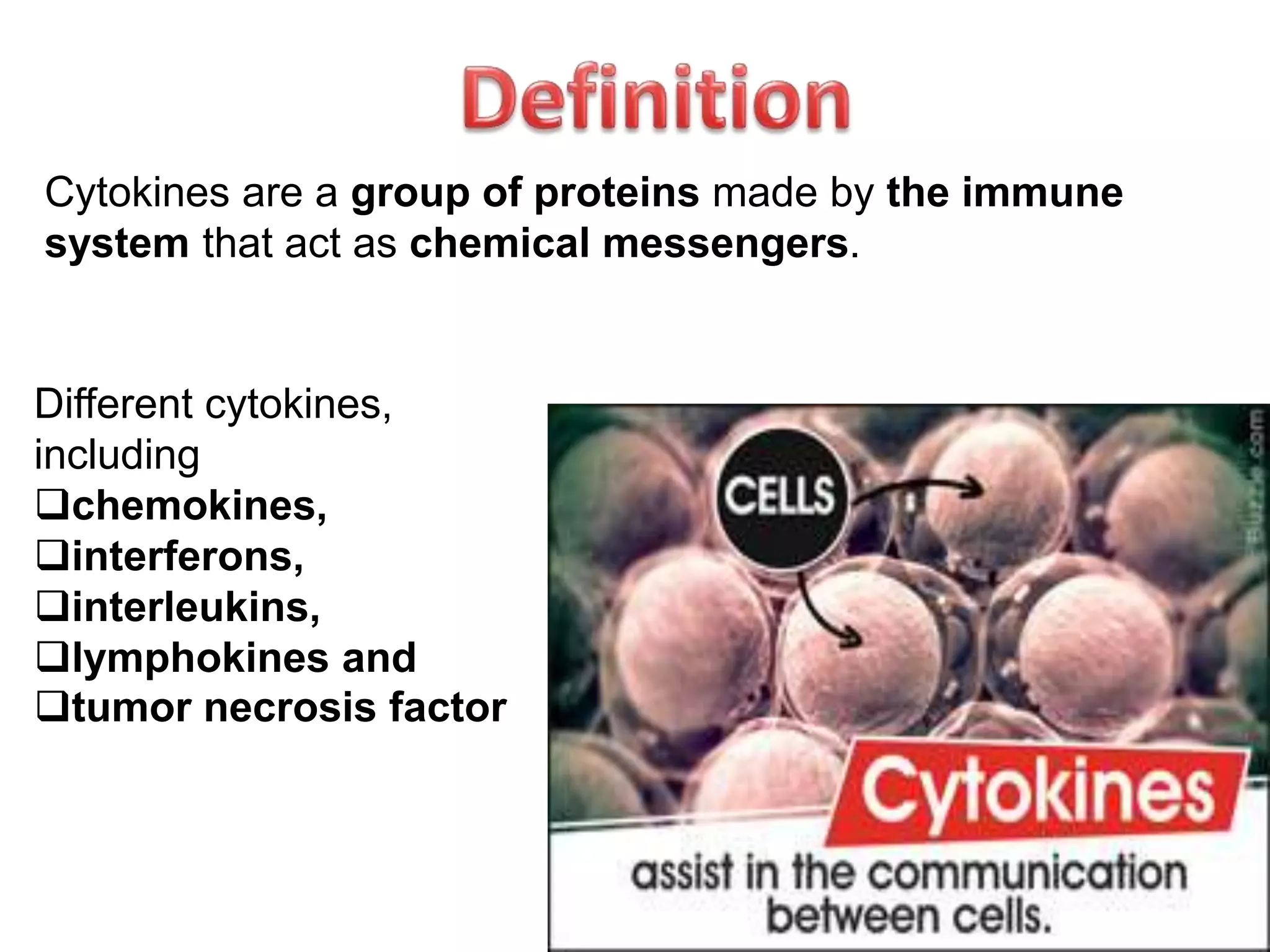 Cytokines | PPTX