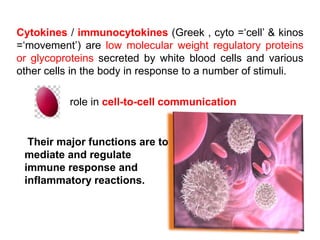 Cytokines | PPTX