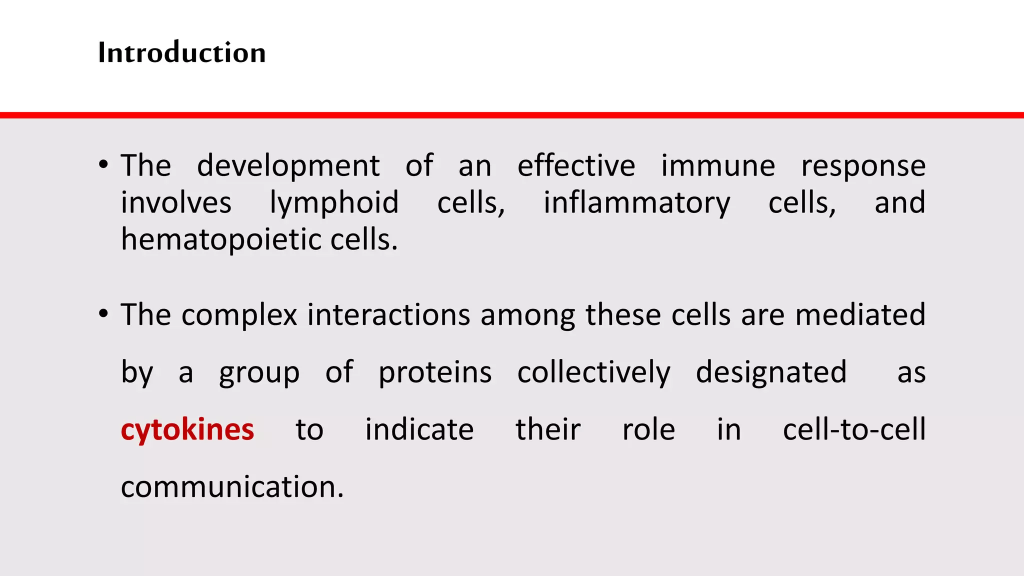 Cytokines | PPTX