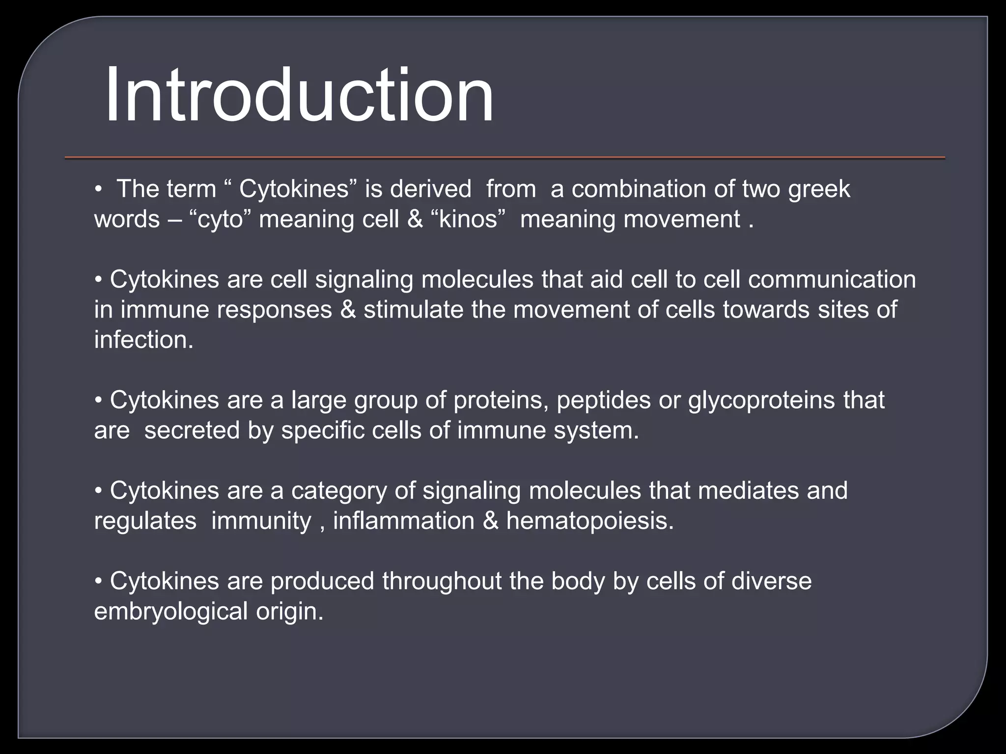 Cytokines | PPTX