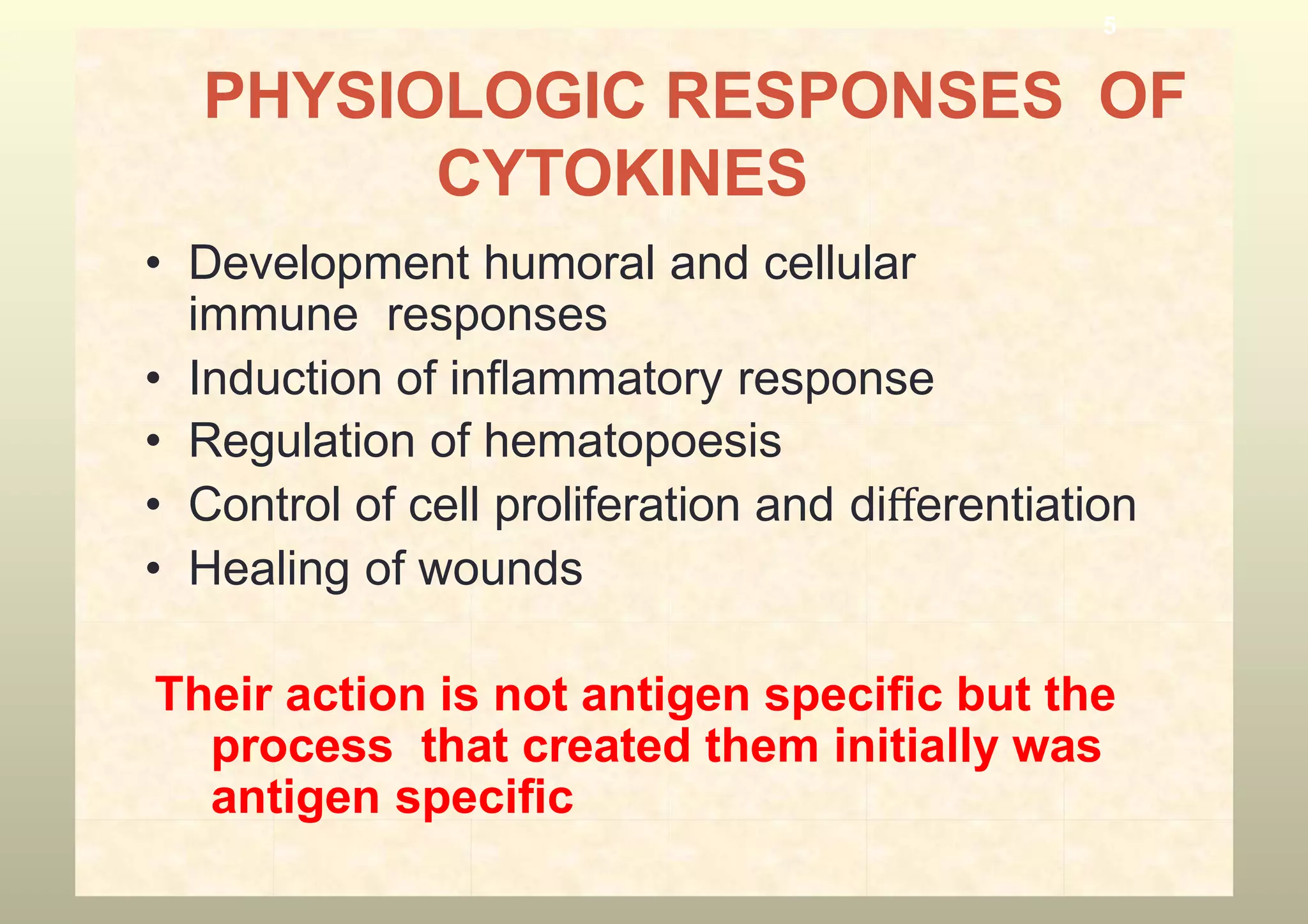 Cytokines | PPTX