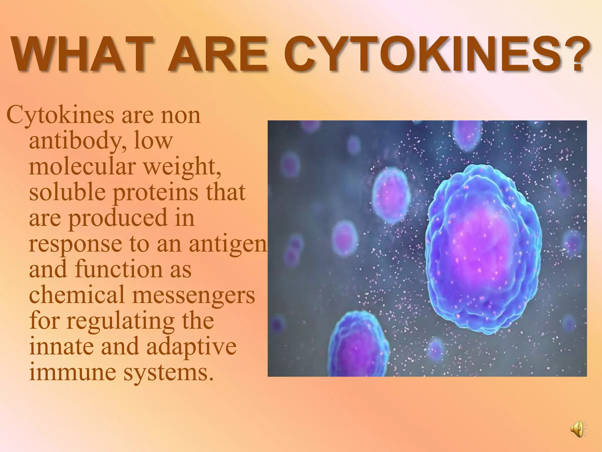 Cytokines | PPTX