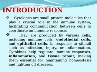 cytokines _immunesystemand immunotechnology | PDF