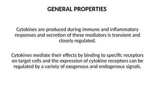 cytokines and its types-.ppt by taimoor khan | PPT