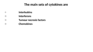 cytokines and its types-.ppt by taimoor khan | PPT
