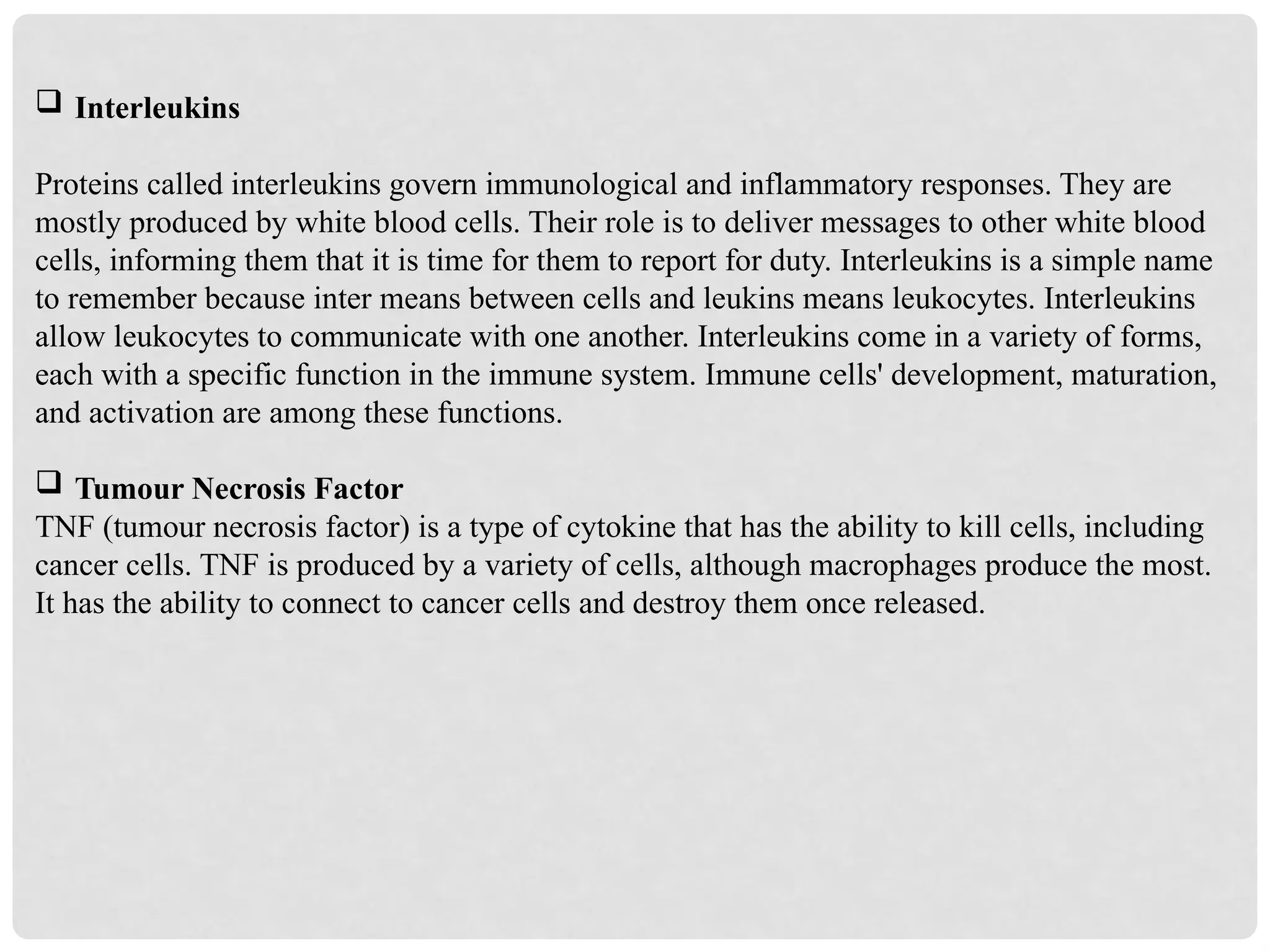 Cytokines: Introduction, Properties, and its Functions | PPTX
