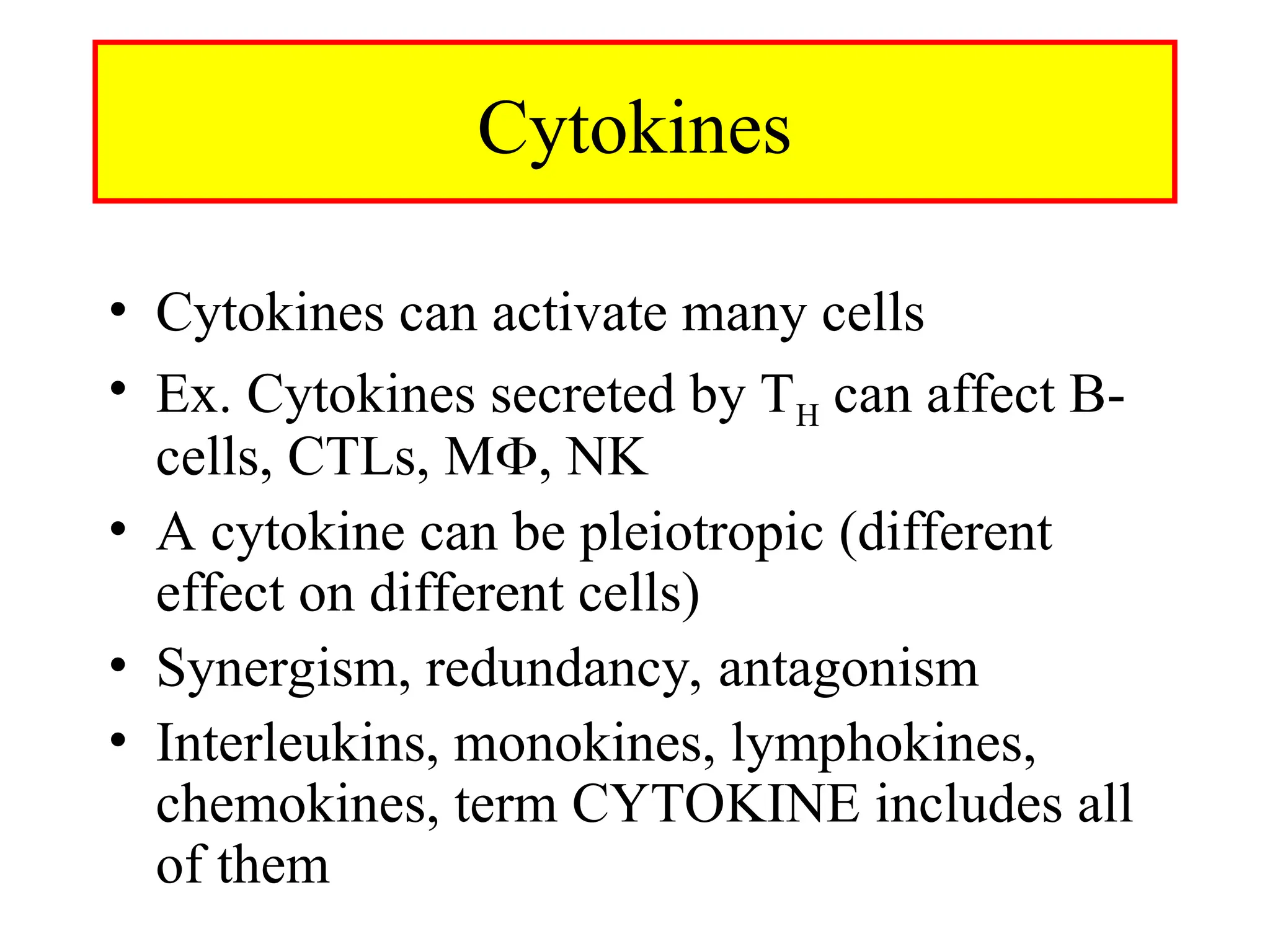 Cytokines.ppt cytokines receptors molecues | PPT