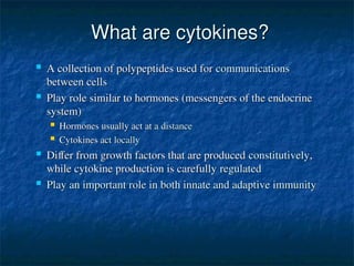 cytokines and others microbiology presentation.ppt