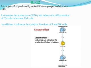 Cytokines as immunomodulators | PPTX