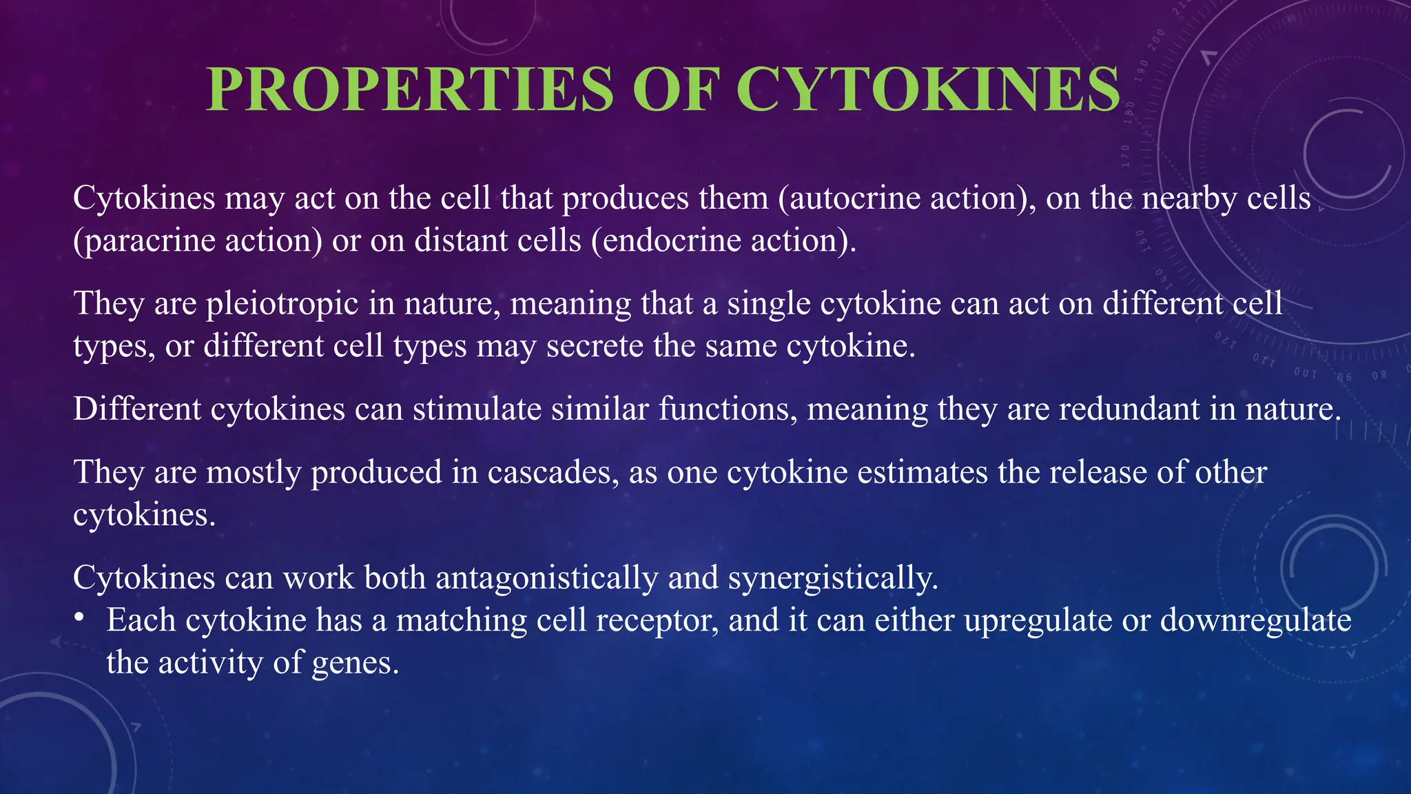CYTOKINES CHEMOKINE LYMPHOKINES- properties functions | PPTX